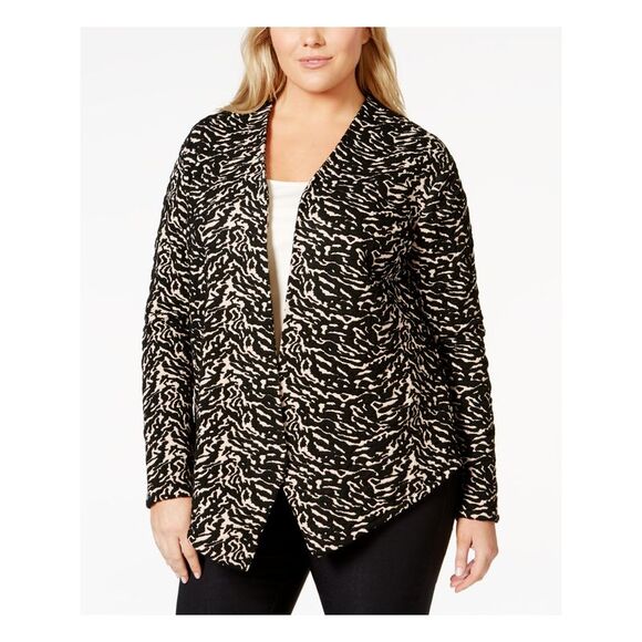 Calvin Klein | Jackets & Coats | Calvin Klein Womens Textured Draped ...